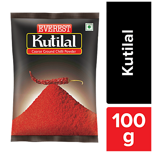 Buy Everest Powder - Kutilal Red Chilli 100 gm Pouch Online at Best ...