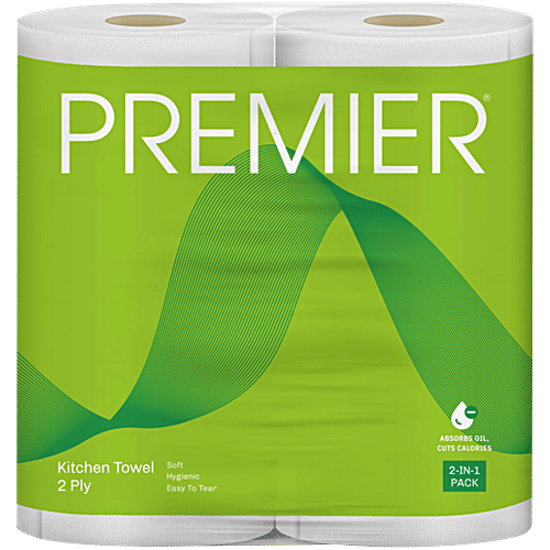 Buy Premier Kitchen Towel 120 nos Pouch Online at Best Price. of Rs 153 ...