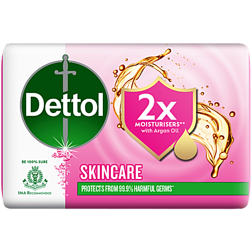 Buy Dettol Bathing Bar Soap Germ Protection Skincare 125 Gm Online At ...