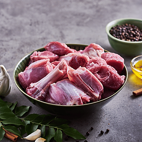Buy Fresho Mutton Leg Pieces 250 Gm Online at the Best Price of Rs 324 ...
