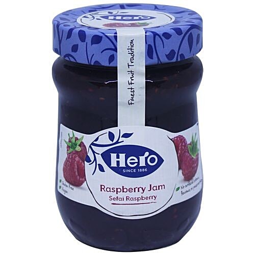 Buy Hero Preserve - Raspberry 340 gm Jar Online at Best Price. of Rs ...