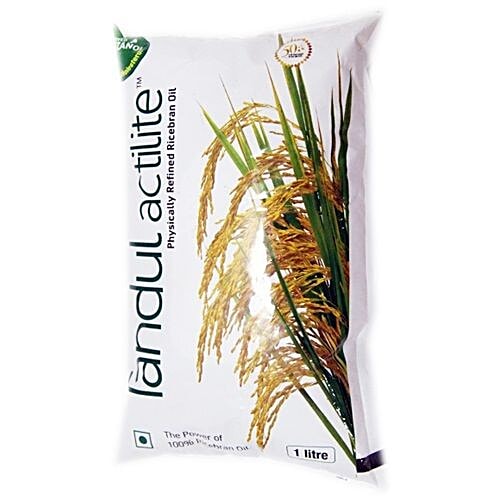 Buy Tandul Actilite Oil Rice Bran Zero Cholesterol 1 Ltr Pouch Online ...