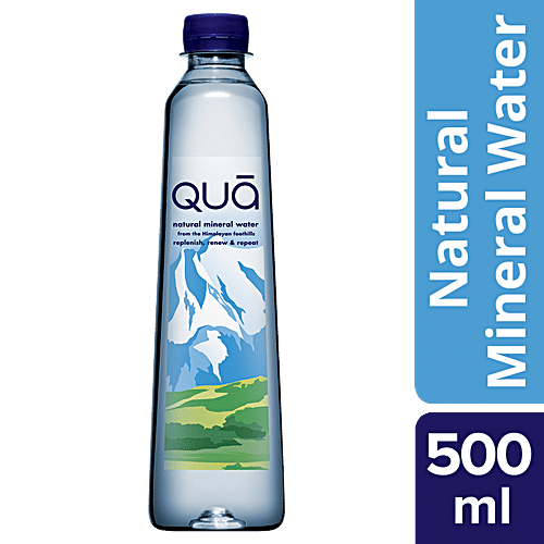 Buy Qua Natural Mineral Water 500 Ml Bottle Online at the Best Price of ...