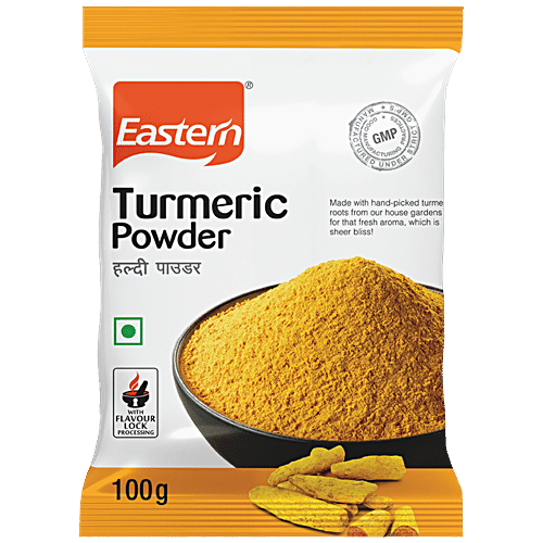 Buy Eastern Powder Turmeric 100 Gm Pouch Online At Best Price of Rs 35 ...