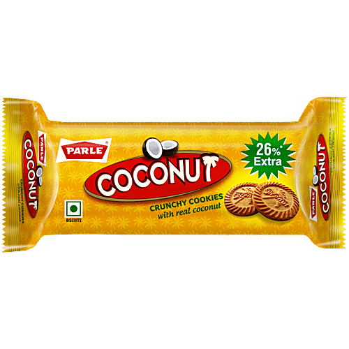 Buy Parle Biscuits Coconut Crunchy With Real Coconut 96 Gm Pouch Online ...