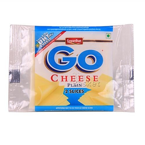 Buy Gowardhan Cheese - Plain Slices Online at Best Price of Rs null ...