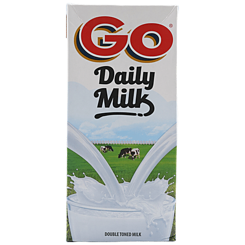 Buy Go Milk Double Toned 1 Lt Carton Online at the Best Price of Rs ...