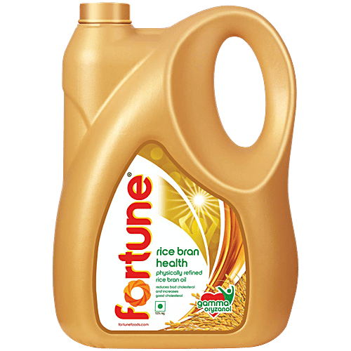 Buy Fortune Refined Oil Rice Bran 5 Ltr Can Online at the Best Price of Rs 752.5 - bigbasket