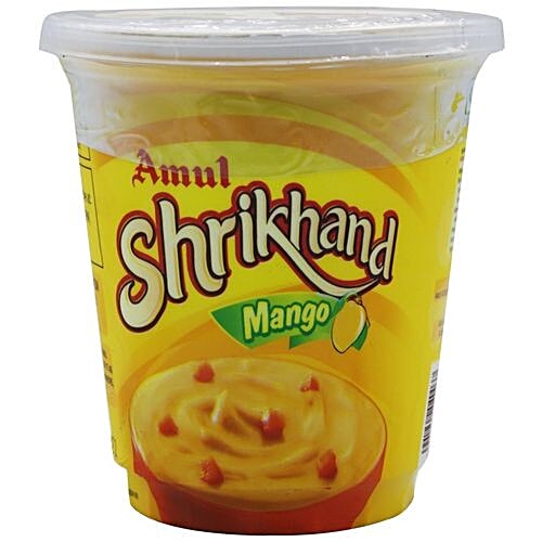 Buy Amul Shrikhand Mango 500 Gm Cup Online At Best Price of Rs 115 ...