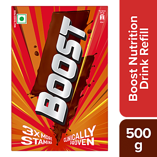 Buy Boost Nutrition Drink Health Energy Sports 450 Gm Carton Online At Best Price of Rs 267.63 ...