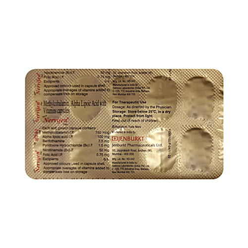 Buy NerviJEN Plus New Nervijen Plus Soft Gelatin Capsule | With ...