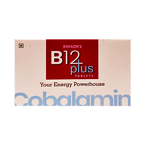 Buy Baksons Bakson's B12 Plus Tablet (10 Each) Online at Best Price of ...