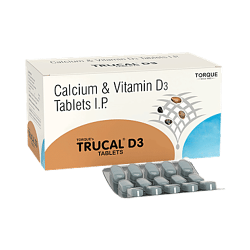 Buy Trucal D3 Trucal D3 Tablet Online at Best Price of Rs 81.4 - bigbasket