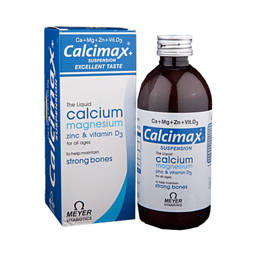 Buy Calcimax Calcimax Plus Suspension Online at Best Price of Rs 168 ...