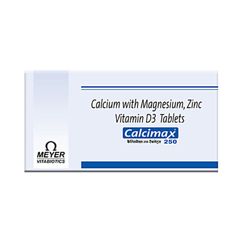 Buy Calcimax Calcimax 250 Tablet | Calcium Supplement Tablet Online at ...