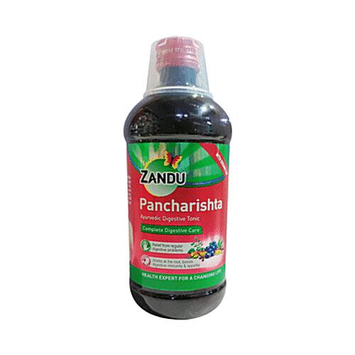 Buy Zandu Zandu Pancharishta Ayurvedic Digestive Online at Best Price ...