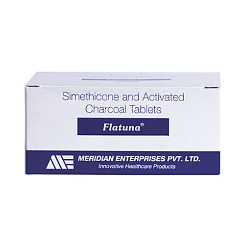 Buy Flatuna Flatuna Tablet with Simethicone & Activated Charcoal | For ...