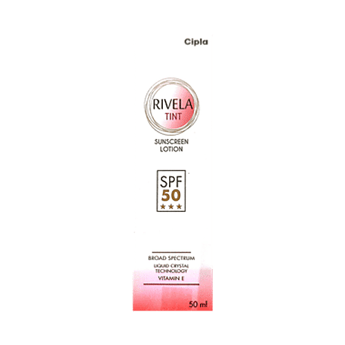 Buy Rivela Rivela Tint Sunscreen SPF 50 with Vitamin E | Broad Spectrum ...