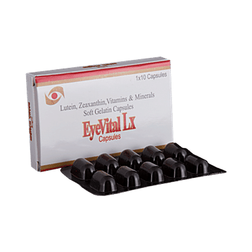 Buy Eye Vital LX Eye Vital LX Capsule with Lutein, Zeaxanthin, Vitamins ...