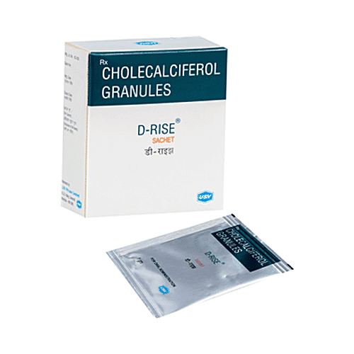 Buy D-Rise D-Rise Cholecalciferol Sachet for Bone & Joint Health Online ...