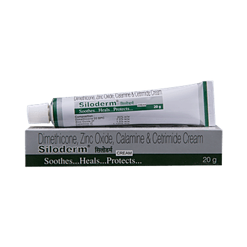 Buy Siloderm Siloderm Cream with Calamine, Dimethicone and Zinc Oxide ...