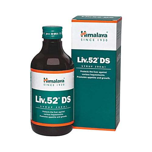 Buy Himalaya Healthcare Himalaya Liv.52 DS Syrup | For Appetite, Growth ...
