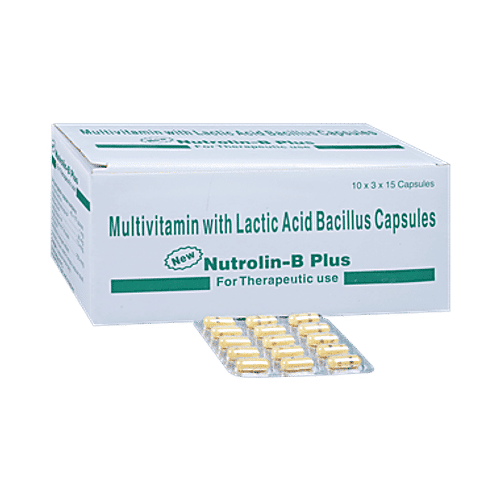 Buy Nutrolin B Nutrolin B Plus (New) Capsule Online at Best Price of Rs ...