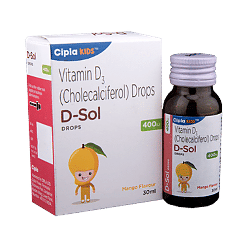 Buy D-Sol D-Sol 400IU Drop Mango Online at Best Price of Rs 89.37 ...