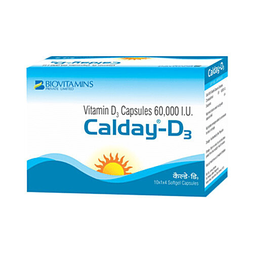 Buy Calday Calday D3 Capsule Online at Best Price of Rs 53.5 - bigbasket