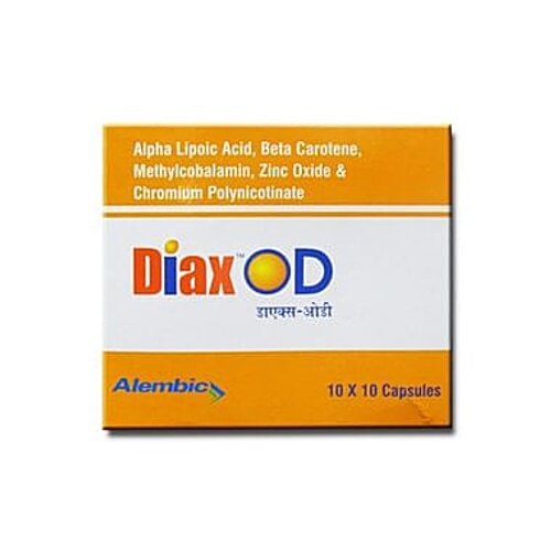 Buy Diax Diax OD Soft Gelatin Capsule Online at Best Price of Rs 247 ...