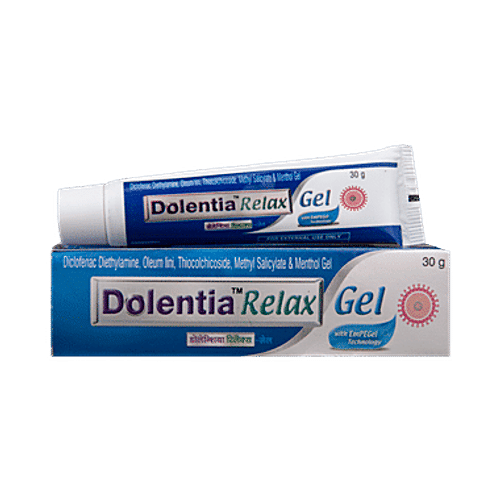 Buy Dolentia Relax Dolentia Relax Gel with Diclofenac Diethylamine ...