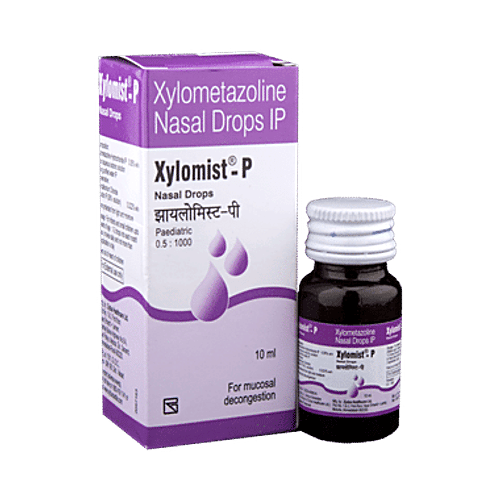 Buy Xylomist Xylomist-P Nasal Drops Online at Best Price of Rs 42.2 ...