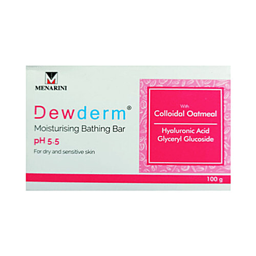 Buy Dewderm Dewderm Moisturising Bathing Soap | For Dry & Sensitive ...