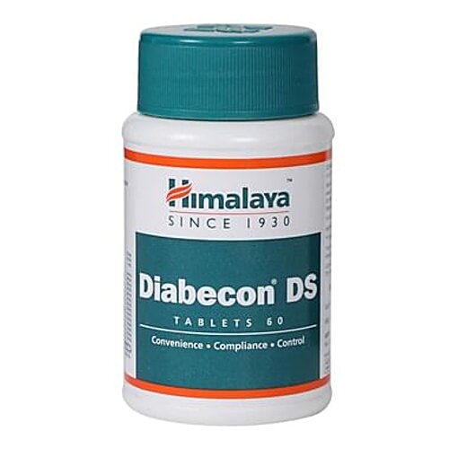 Buy Himalaya Healthcare Himalaya Diabecon DS Tablet | Manages Blood ...