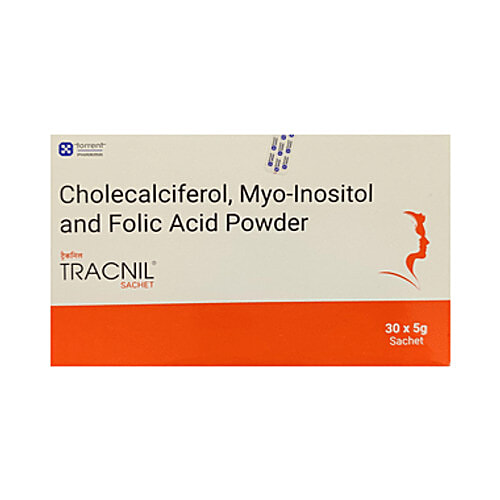Buy Tracnil Tracnil Sachet with Myoinositol, Folic Acid & Vitamin D3 ...