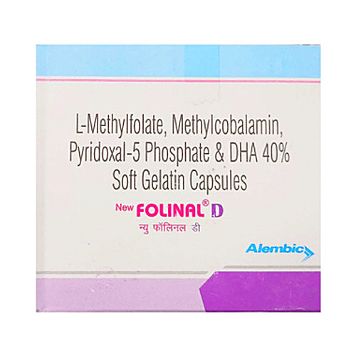 Buy Folinal New Folinal D Soft Gelatin Capsule Online at Best Price of ...