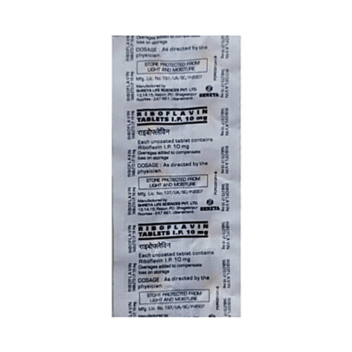 Buy Riboflavin Riboflavin Tablet Online at Best Price of Rs 13.2 ...