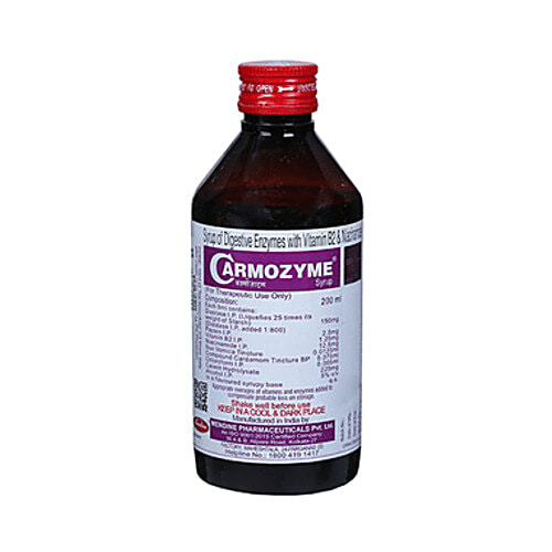 Buy Carmozyme Carmozyme Liquid with Digestive Enzymes, Vitamin B2 ...