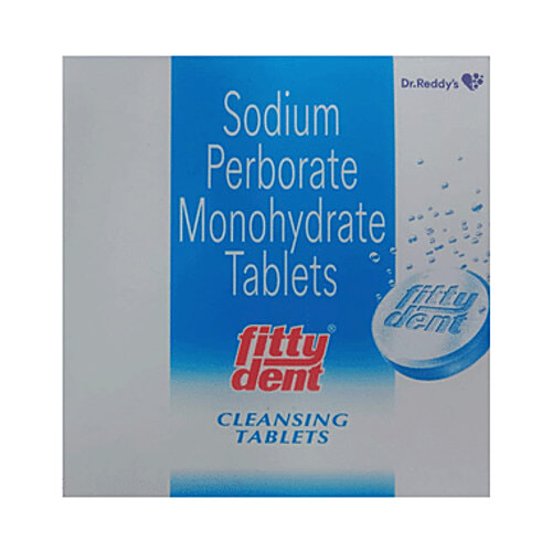 Buy Fittydent Fittydent Cleansing Tablet with Anti-Bacterial Formula ...