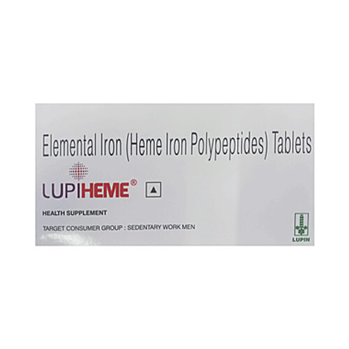 Buy Lupiheme Lupiheme Heme Iron Polypeptides Tablet Online at Best ...