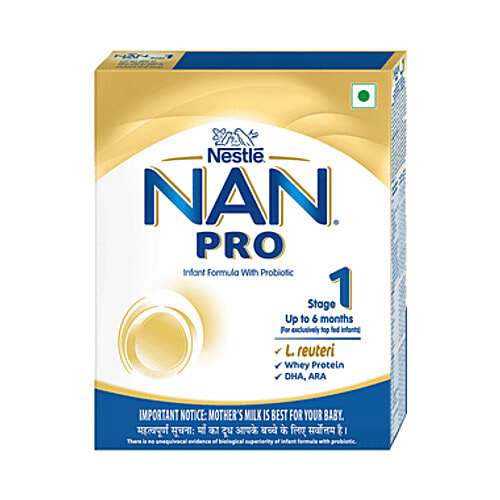 Buy Nestle Nestle Nan Pro Stage 1 Infant Formula Milk Powder (Up to 6 ...