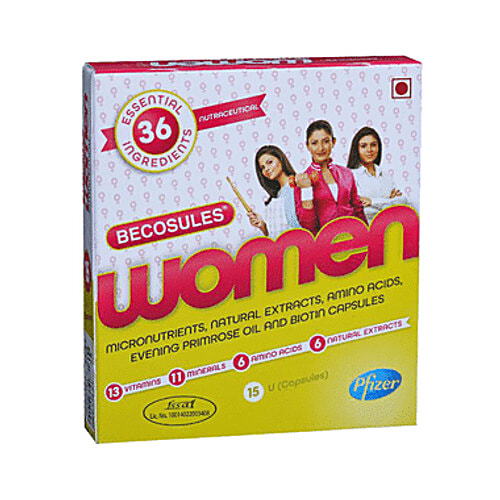 Buy Becosules Becosules Women Capsule Online at Best Price of Rs 229 ...