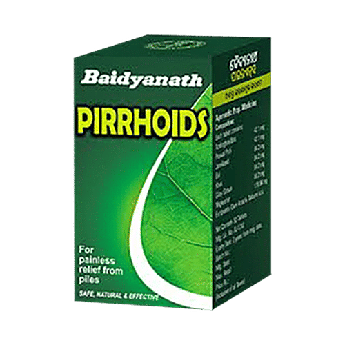 Buy Baidyanath Baidyanath Pirrhoids Tablet | For Piles Management ...
