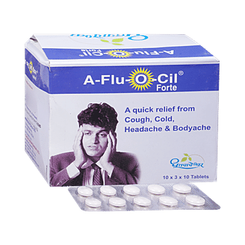 Buy Dhootapapeshwar Dhootapapeshwar A Flu-O-Cil Forte Tablet | Relieves ...