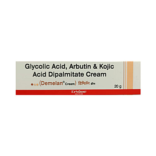 Buy Demelan Demelan Cream with Glycolic Acid, Arbutin & Kojic Acid ...