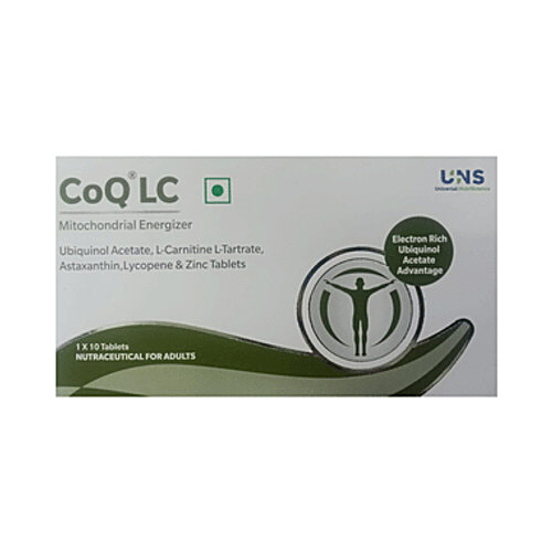 Buy Coq CoQ LC Mitochondrial Energizer Tablet Online at Best Price of ...