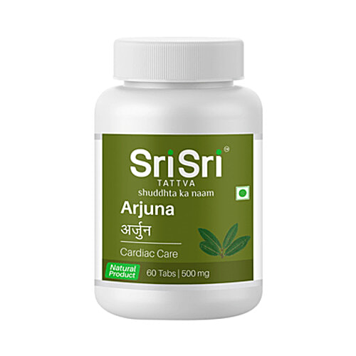 Buy Sri Sri Tattva Sri Sri Tattva Arjuna 500mg Tablet | Supports Heart ...