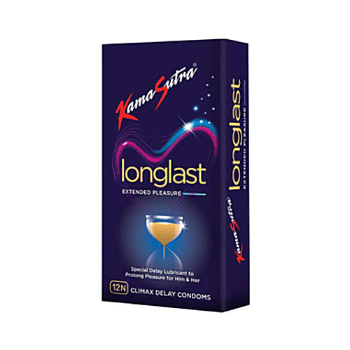 Buy KamaSutra KamaSutra Pleasure Series Longlast Condom Online at Best ...