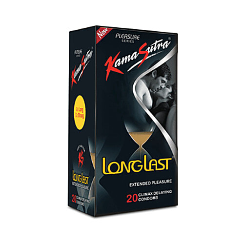 Buy KamaSutra KamaSutra Pleasure Series Longlast Condom Online at Best ...