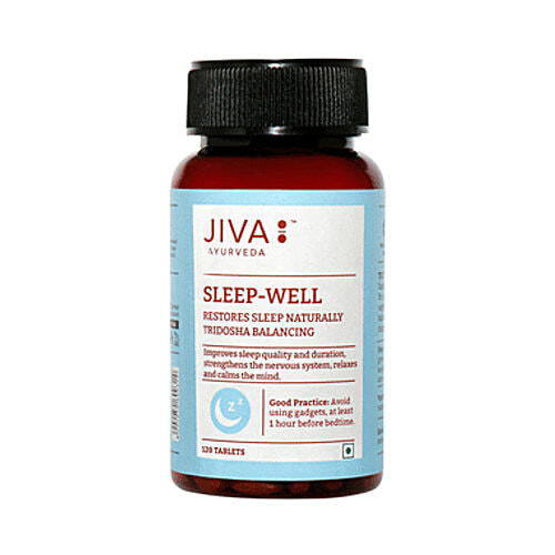 Buy Jiva Jiva Sleep-Well Tablet | Relaxes the Mind & Nervous System ...